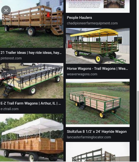 Hayride Wagons Building Plans Hayride Hi Res Stock Photography And